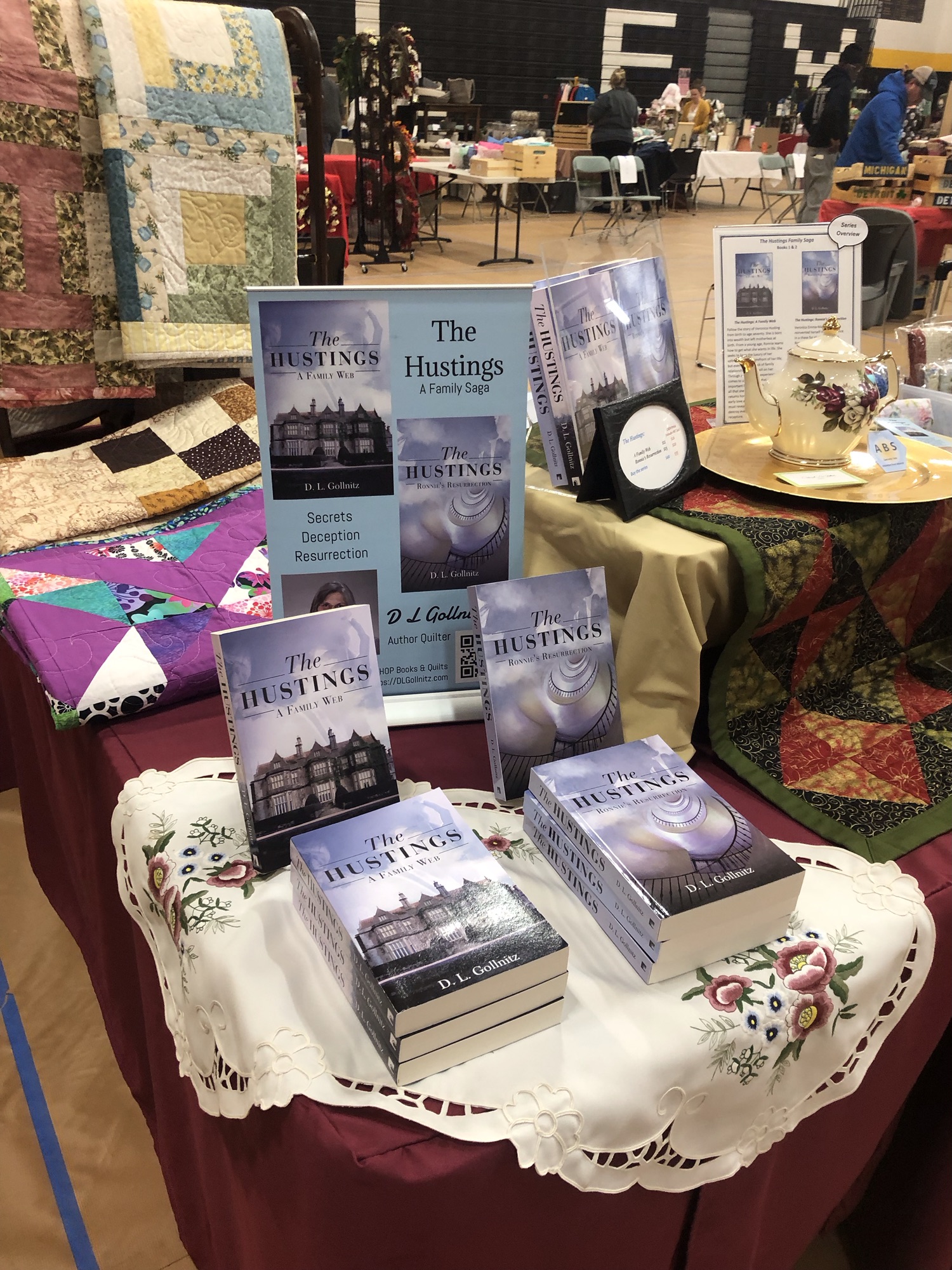 A Great 2024 Season of Fall Craft Shows! – D. L. Gollnitz, Author